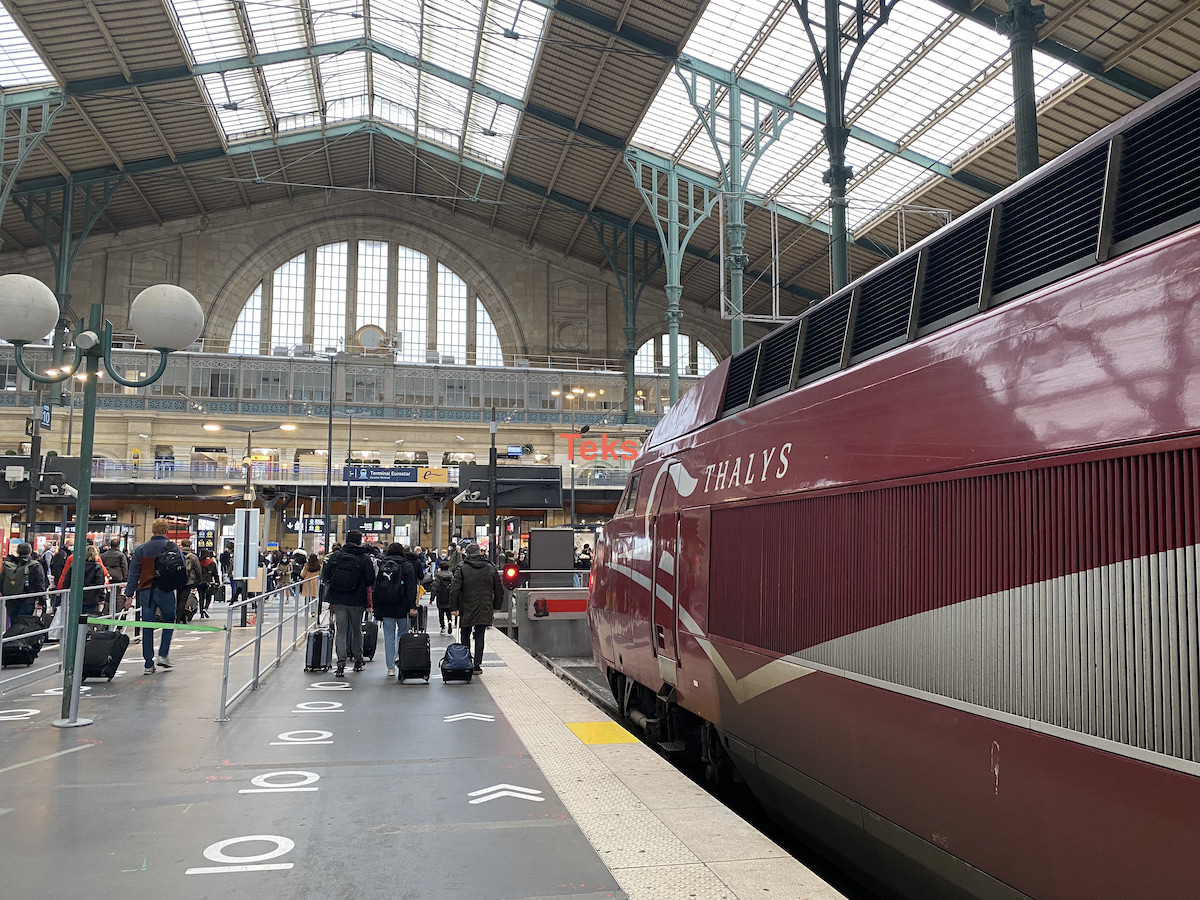 Mit dem Zug reist ihr am schnellsten nach Paris